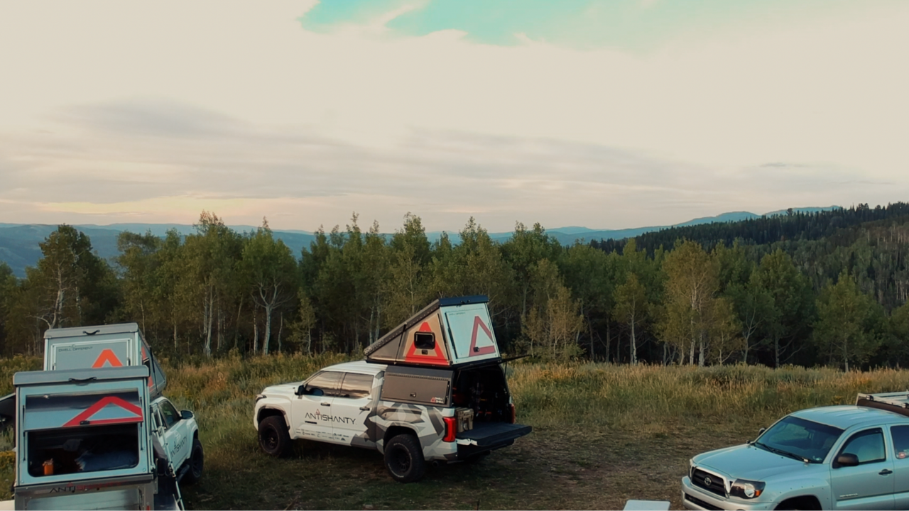 ANTISHANTY Lightweight, Insulated, adventure trailers